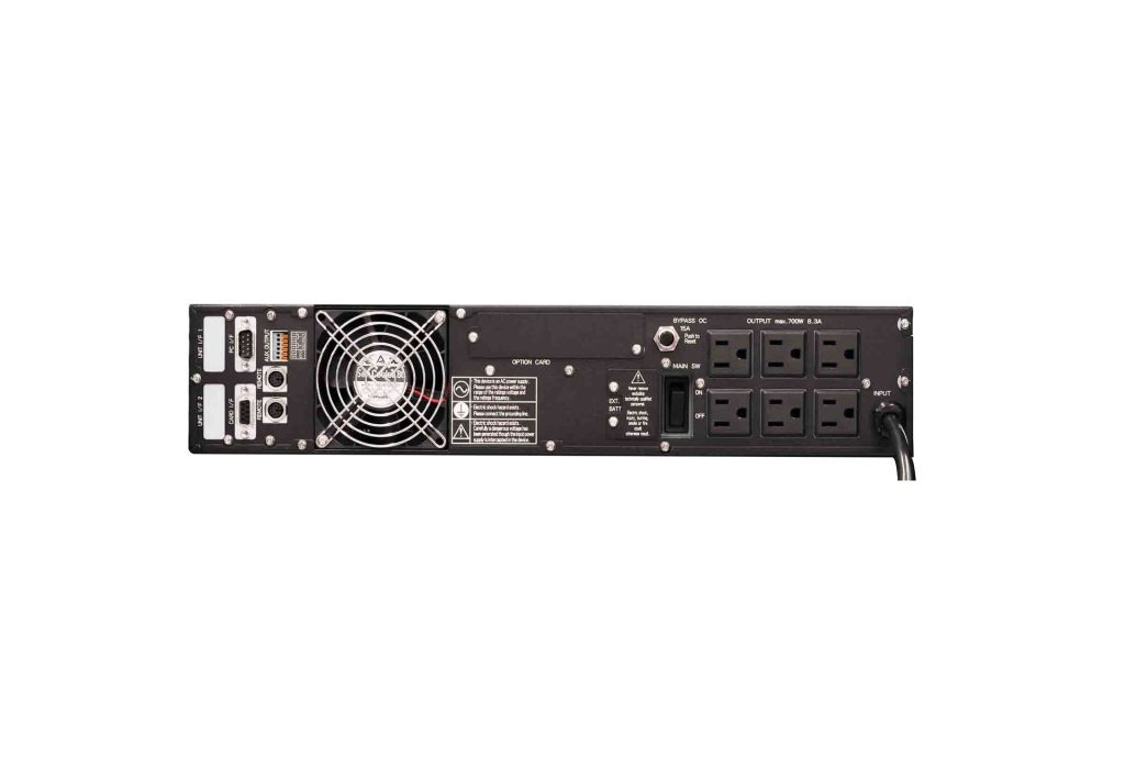 A11H Online UPS Rack 1000VA with Remote switch, AUX | SANUPS by SANYO DENKI