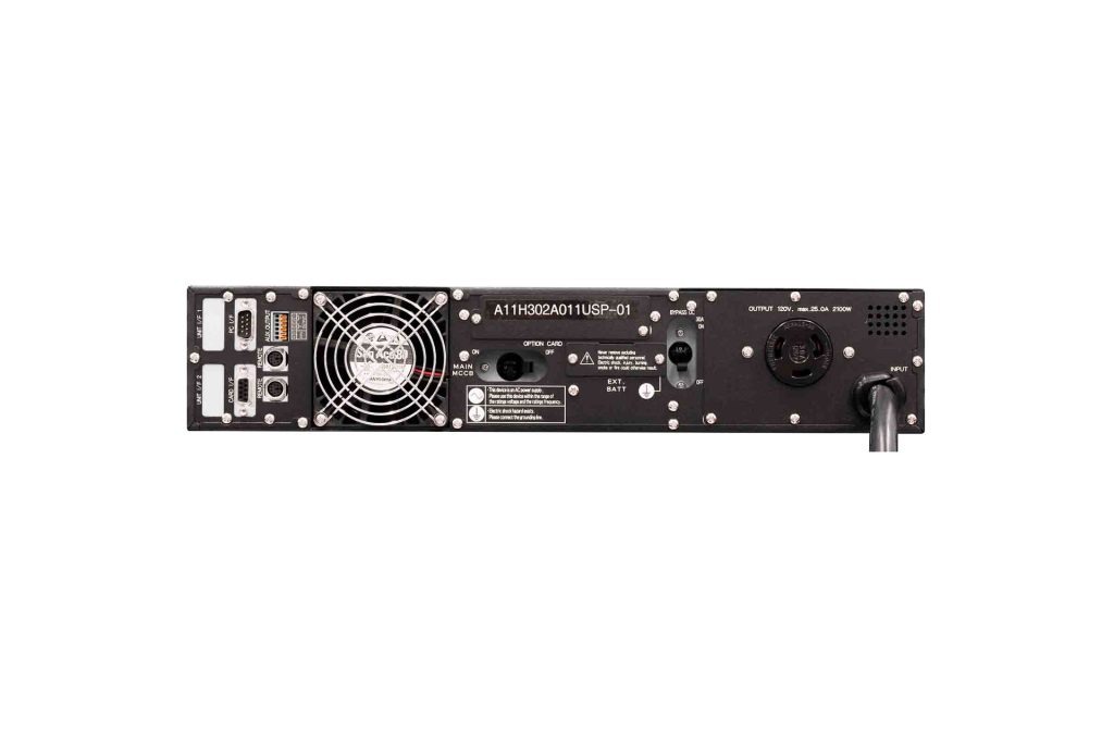 A11H Online UPS Rack 3000VA with Remote switch, AUX | SANUPS by SANYO DENKI