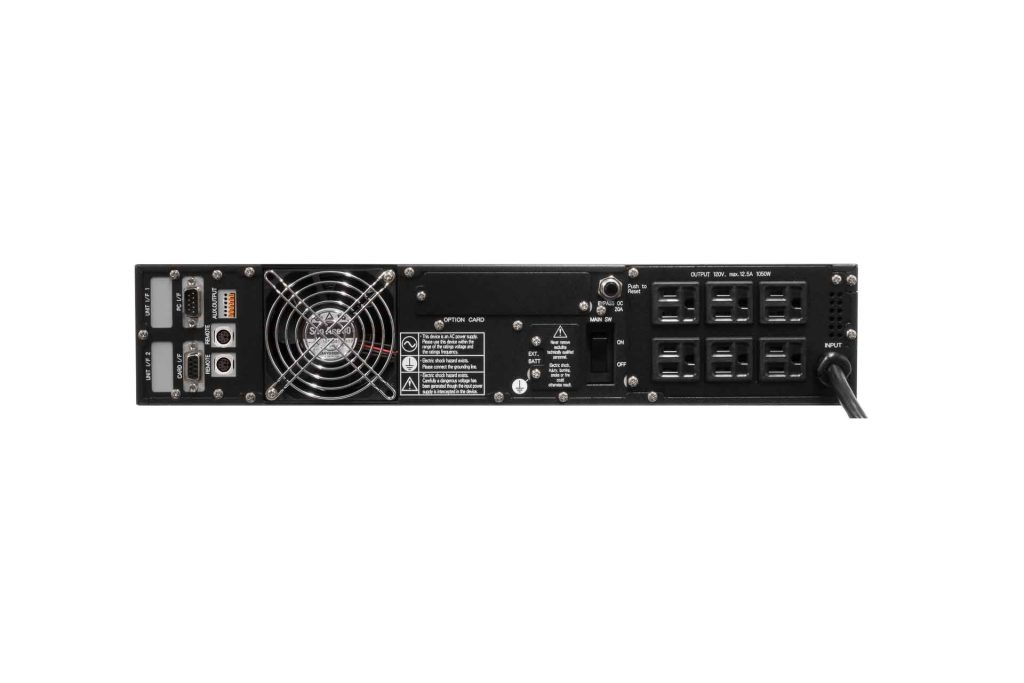 E11A Hybrid Online UPS Rack 1500VA 120V with EPO | SANUPS by SANYO DENKI