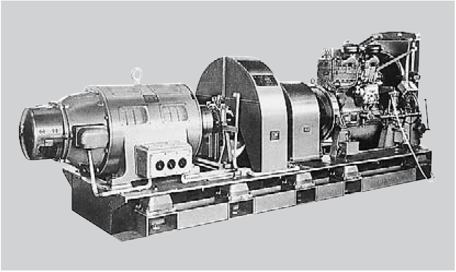 30 kVA EMG 3-Engine Uninterruptible Power Supply from 1955 | SANUPS ...